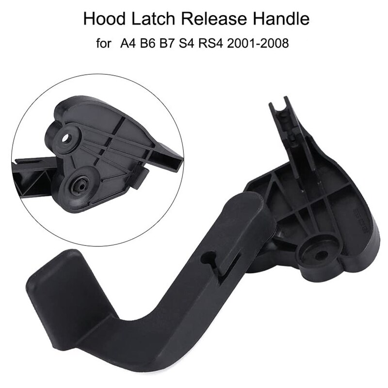 Hood Klink Release Pull Handvat Voor A4 B6 B7 2001... – Grandado