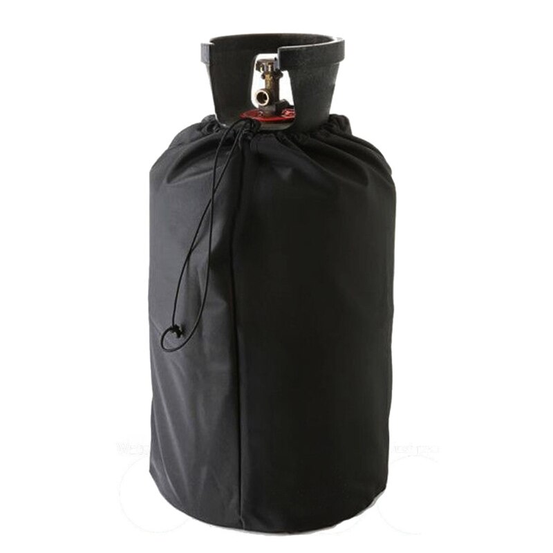 Gas Bottle Cover Oxford Cloth Black Propane Tank C... – Grandado