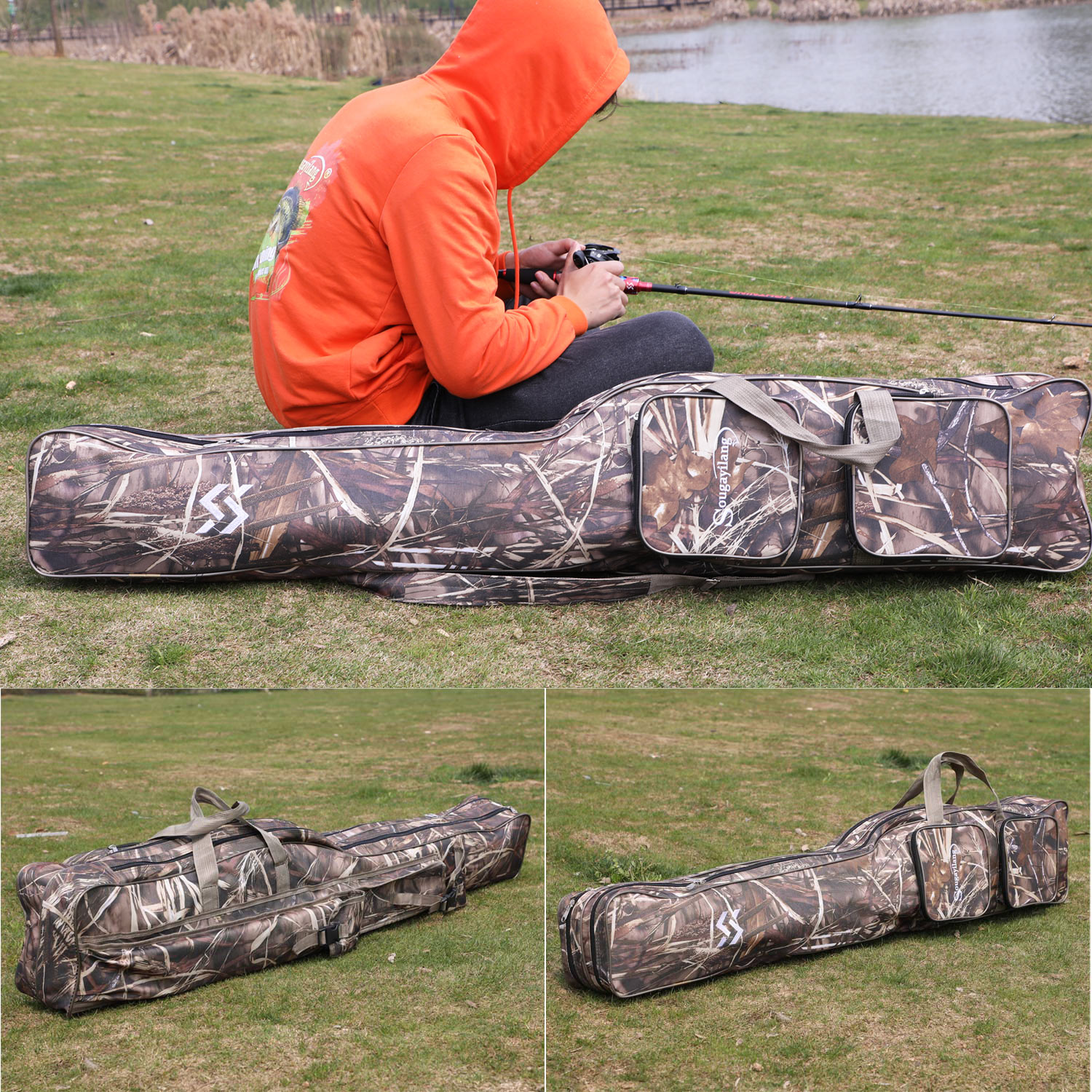 Sougayilang 80cm 130cm Portable Folding Fishing Ro... – Grandado