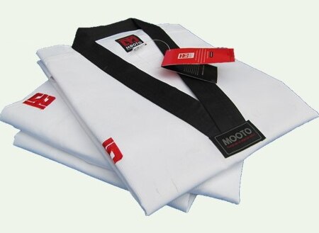 Taekwondo WTF Doboks Style Red LOGO Child Adult MO... – Vicedeal