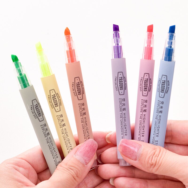 Deli 12 Colors/Set Transparent Art Marker Pens Bru... – Grandado