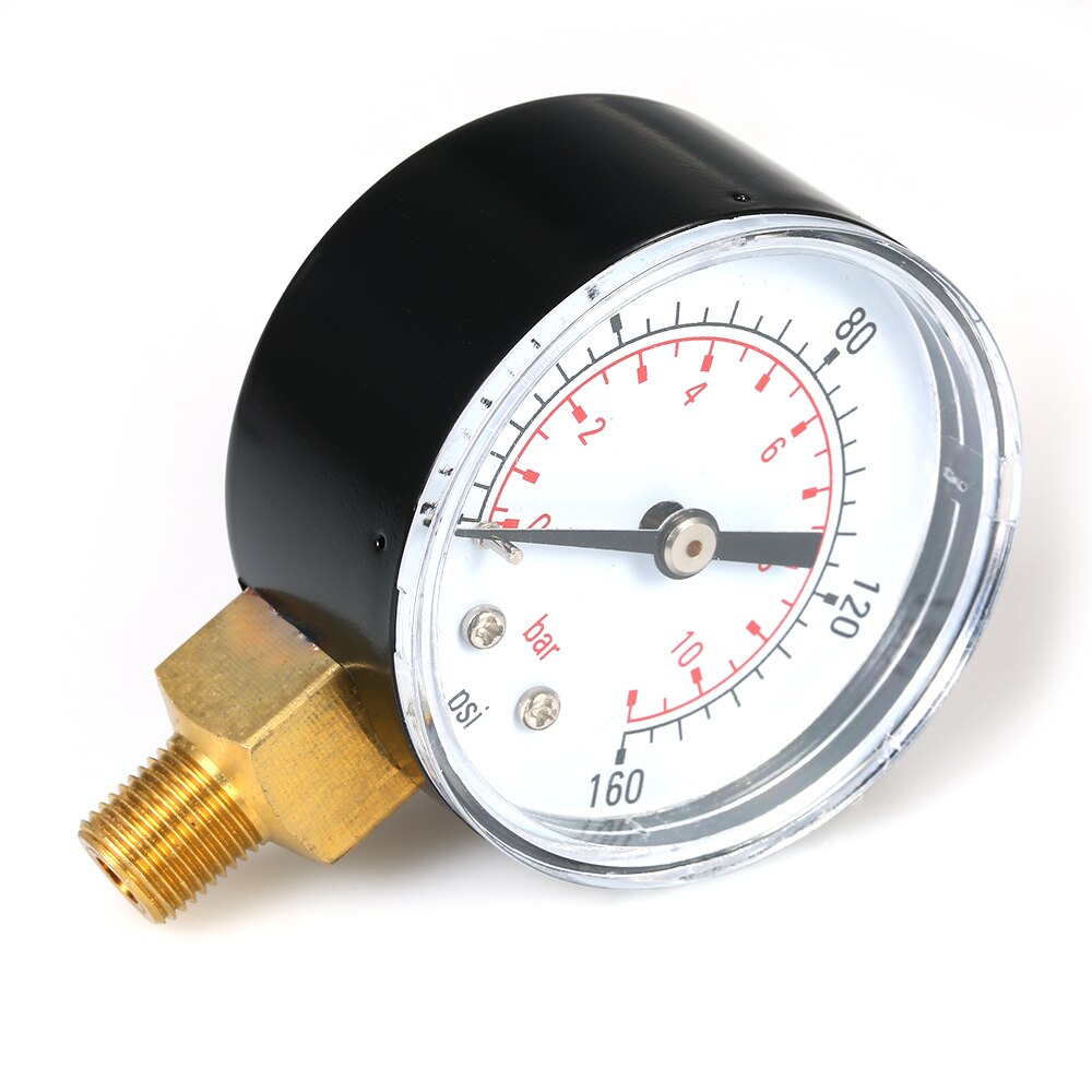 Pressure Gauge Meter 0~160psi0~11bar Manometer Dua... – Grandado