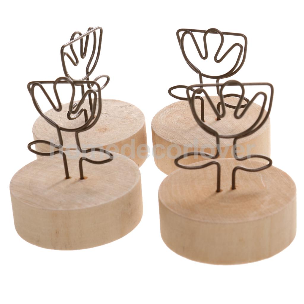 10x Cute Flower Photo/Memo/Note Clip Stand Table N... – Vicedeal