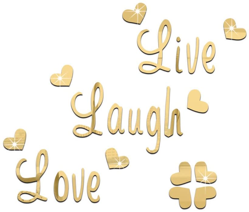 DIY Live Laugh Love Wall Art Stickers Quote Vinyl ... – Grandado