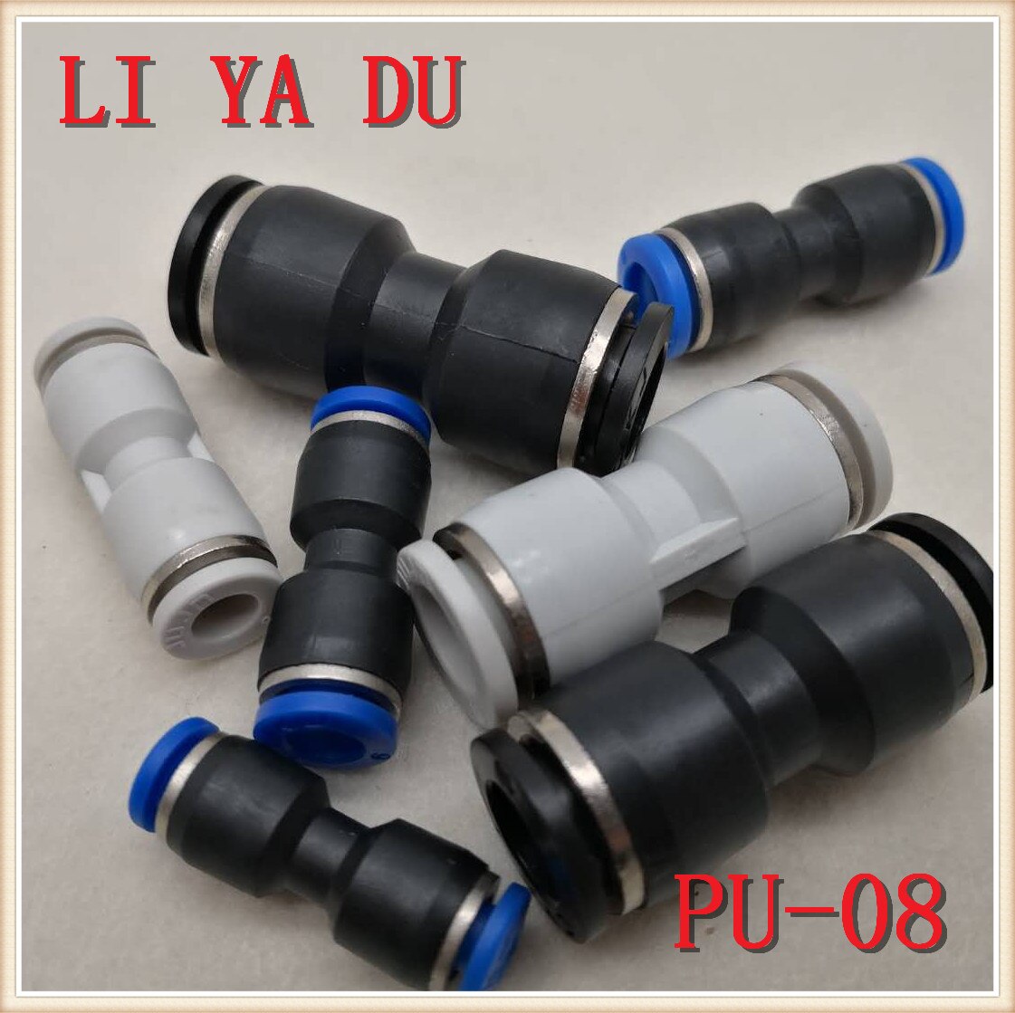 10pcs/lot PU-8 Pneumatic pipe joint quick pass dir... – Grandado