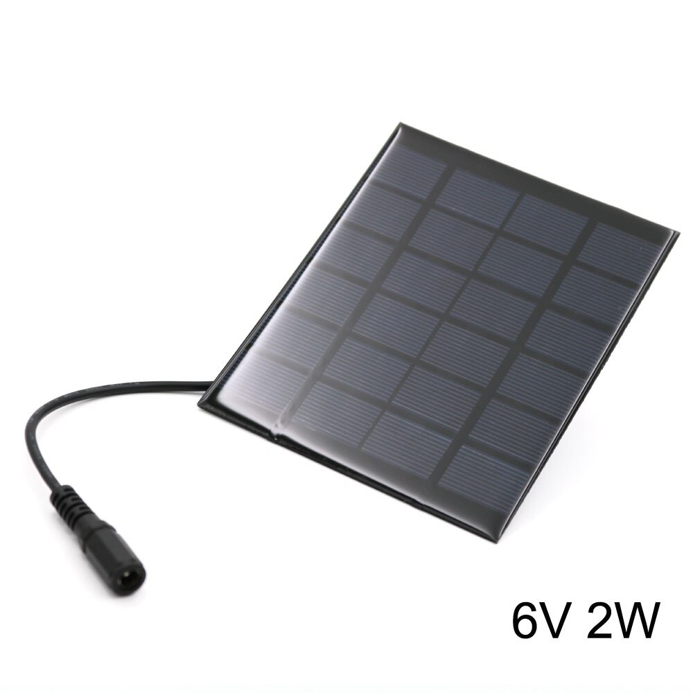 Solar Panel 2W 3W 4.5W 6W 10W 6V Portable Transpar... – Grandado
