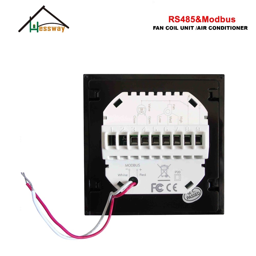 HESSWAY 3 Speed RS485 RTU MODBUS smart room thermo... – Grandado