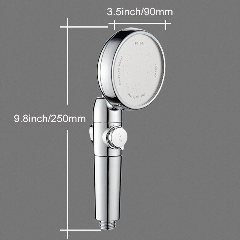 JIAYUN Handheld Douchekop met Waterbesparende Douc... – Grandado