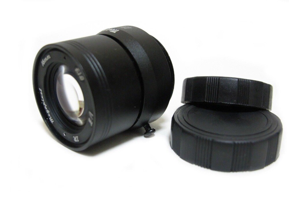 HD 1/3" F1.0 CCTV Fixed Iris IR Infrared 16mm Lens... – Vicedeal