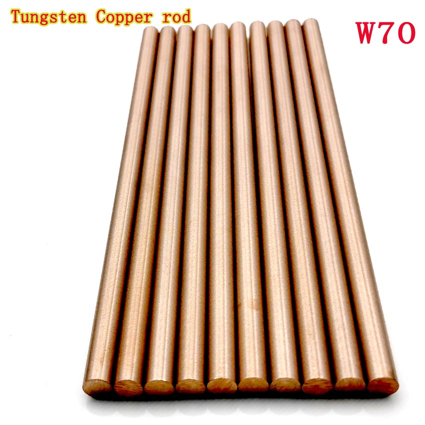 W70Cu30 Tungsten Copper Rod Electrode Bar Put Elec... – Grandado