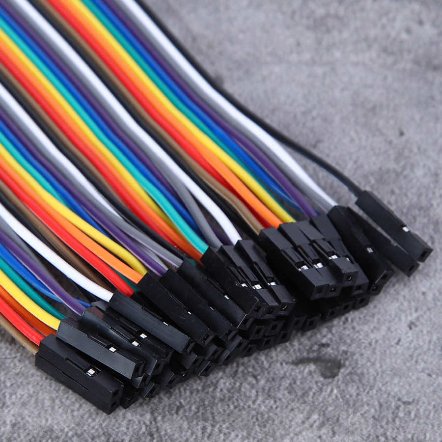 10pcs Jumper Wire 2.54mm Multicolor Plastic Male t... – Grandado