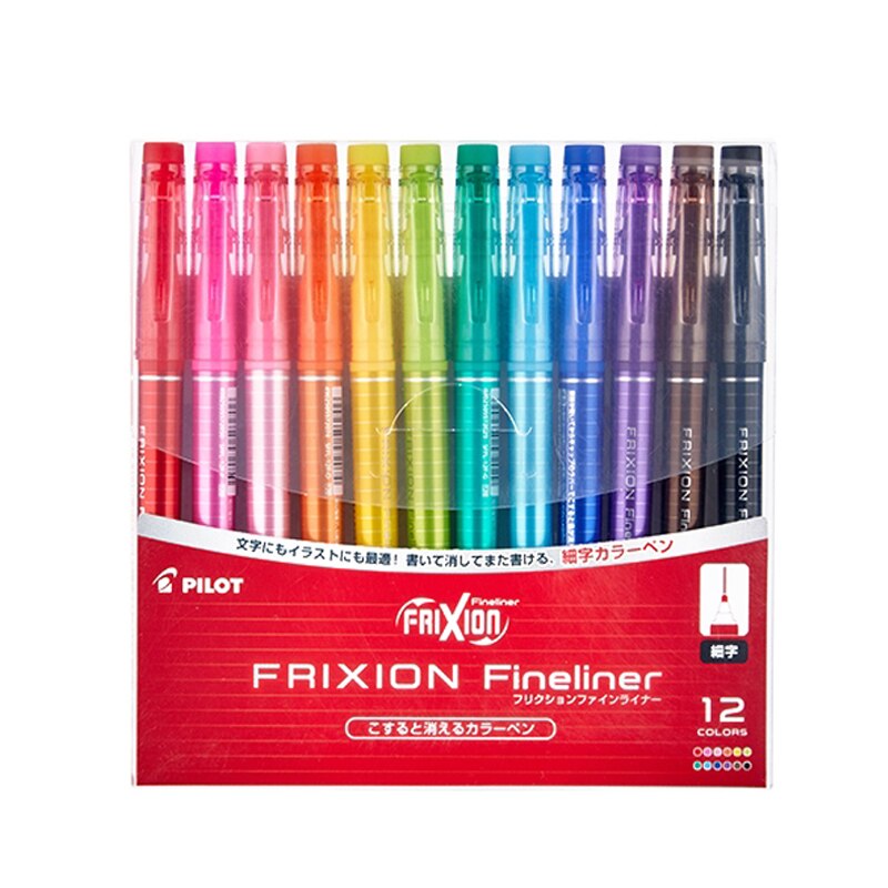 PILOT erasable watercolor pen set SFFL-12F tempera... – Grandado