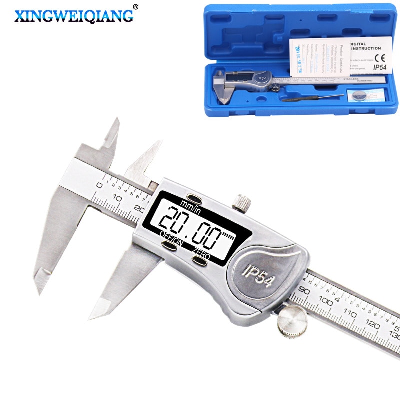 150mm 6 tommer digital vernier caliper ip54 vandt... – Grandado