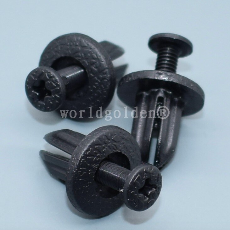 worldgolden 100pcs auto fasteners Push-Type Retain... – Grandado