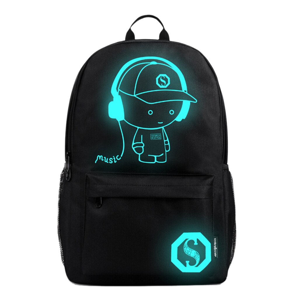 City Jogging Bags Luminous Sports Backpack with US... – Vicedeal