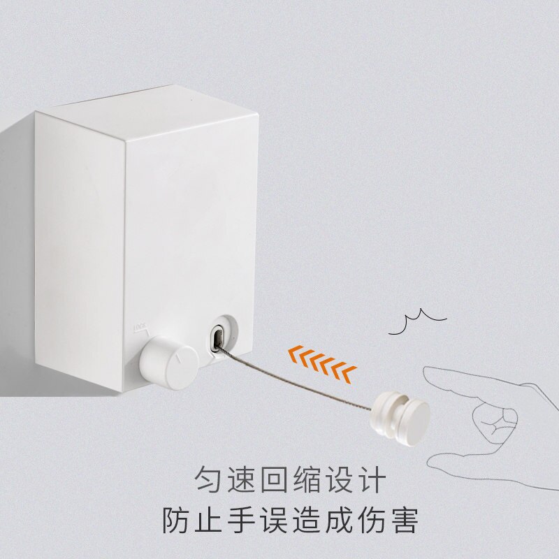 Retractable Laundry Clothesline Wall Hanging Stret... – Vicedeal