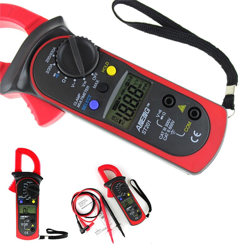Clamp Meter Portable MSR-C600 Digital LCD Clamp Me... – Vicedeal