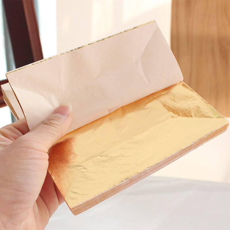 300 Bladeren Vergulden Lakens 16X16cm, Imitatie Bl... – Vicedeal