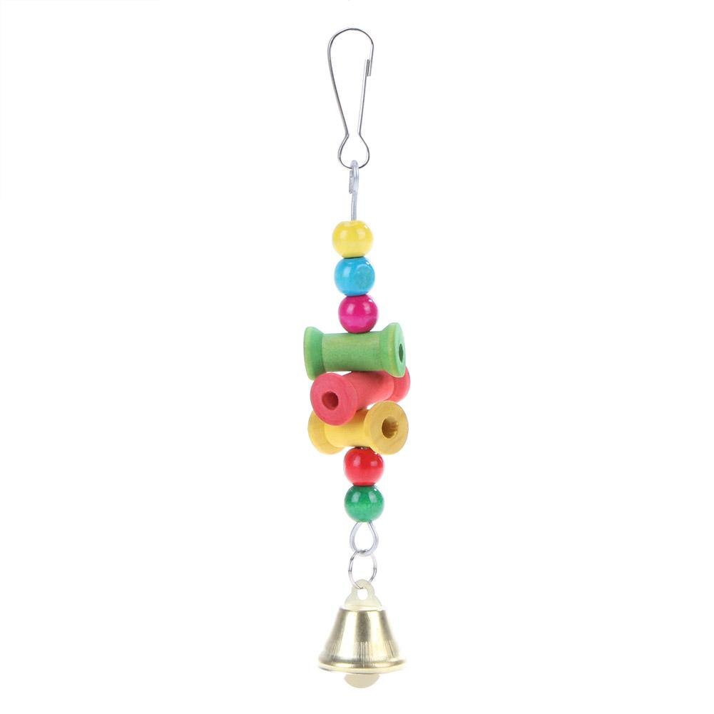 Parrot Toys Macaw Hanging Acrylic with Bells Bites... – Grandado