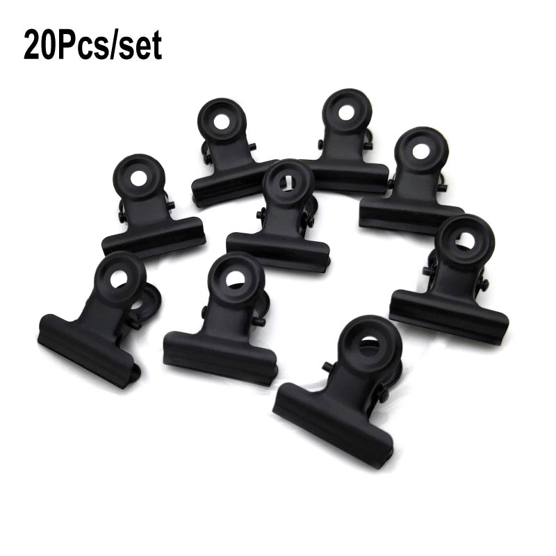 20PCS/Set 21mm*23mm Round Metal Grip Clips Ticket ... – Grandado