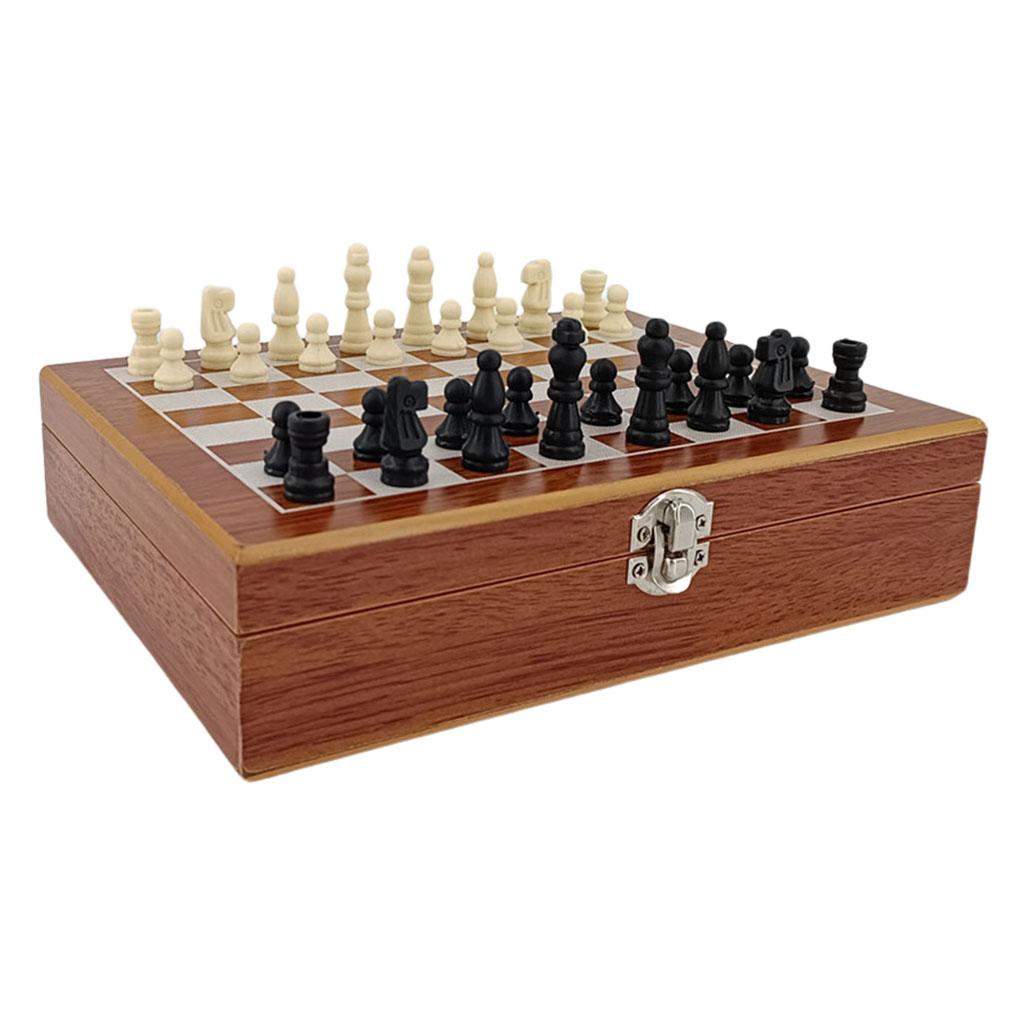 2 In 1 International Chess & Dominoes Set Port... – Grandado