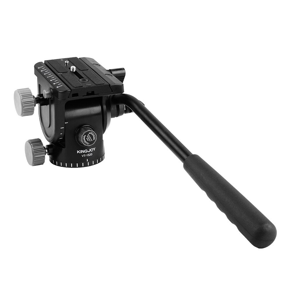 KINGJOY Camera Fluid Drag Head Hydraulic Head Trip... – Grandado