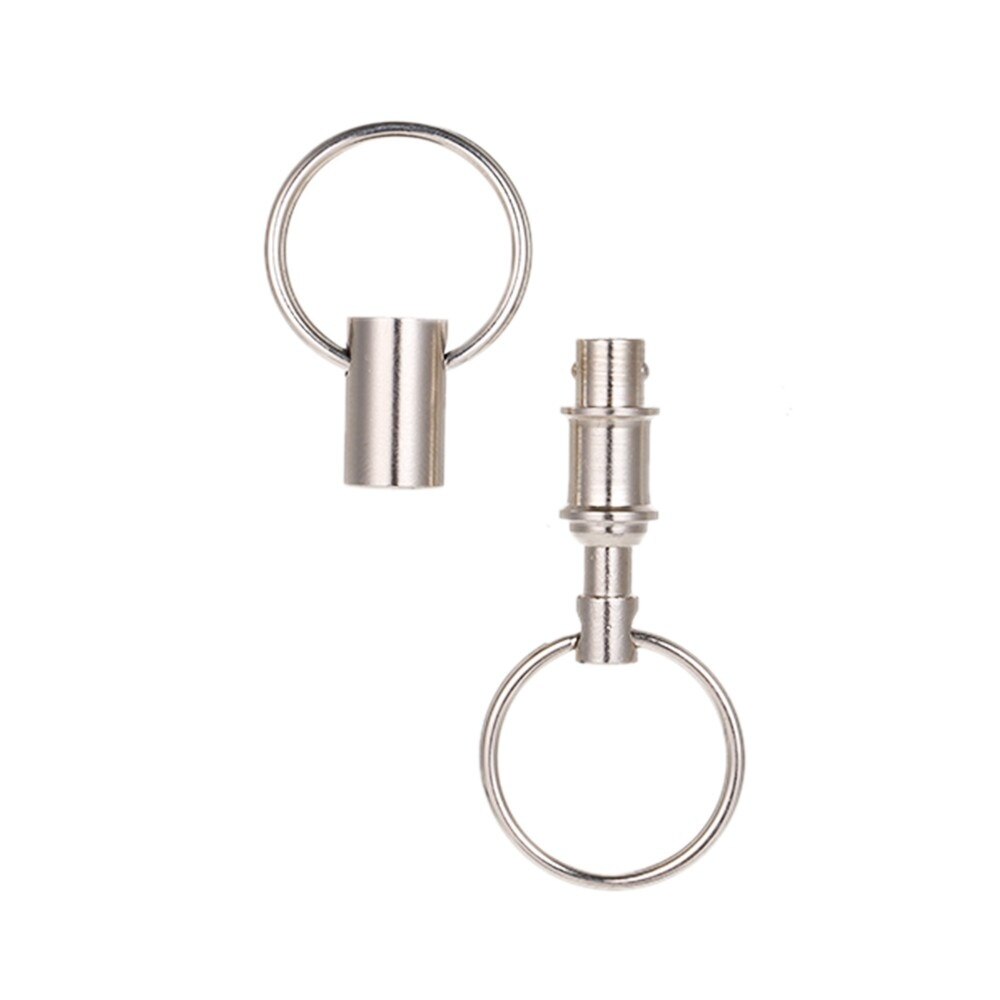 2 Pcs Detachable Pull Apart Key Rings Keychains – Grandado