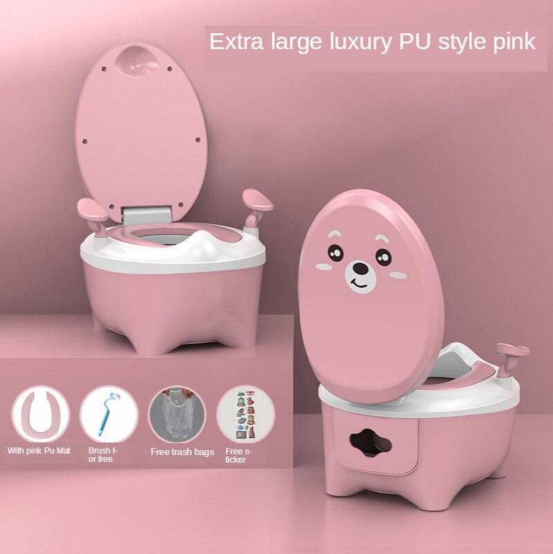 Children's Cute Toilet Toilet Boy Female Baby Pott... – Grandado