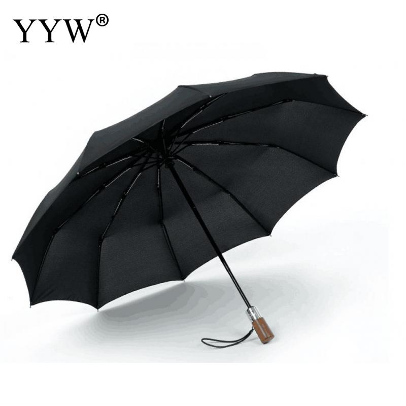 Folding Sun Umbrella Female Automatic Men Umbrella... – Grandado