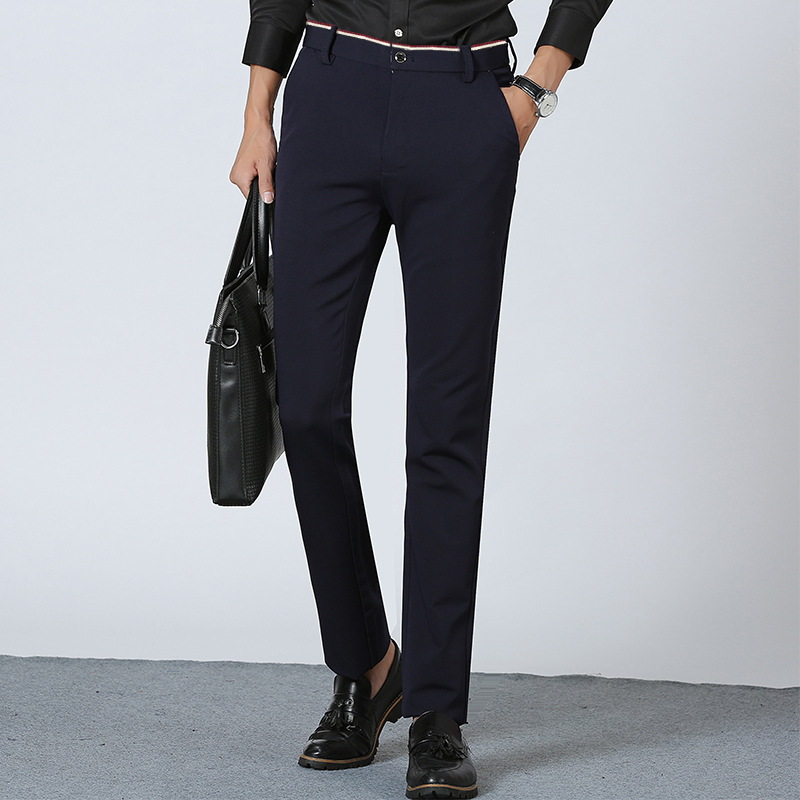 ICPANS mannen Pak Broek Zomer Lente Stretch Slim F... – Grandado