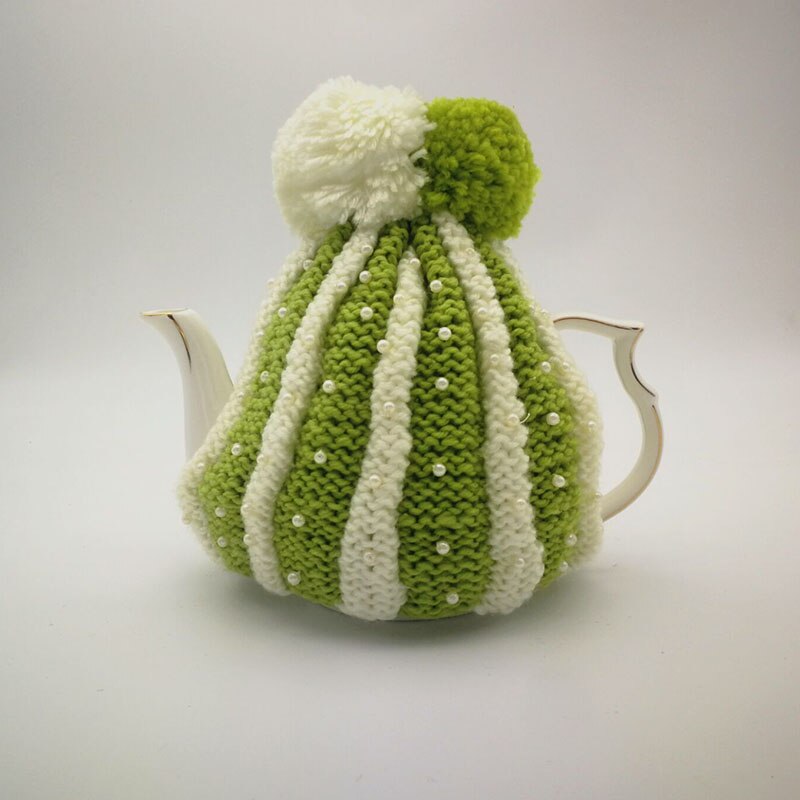 Colorful Hand Crochet Knitting Hats Floral Tea Cos... – Grandado