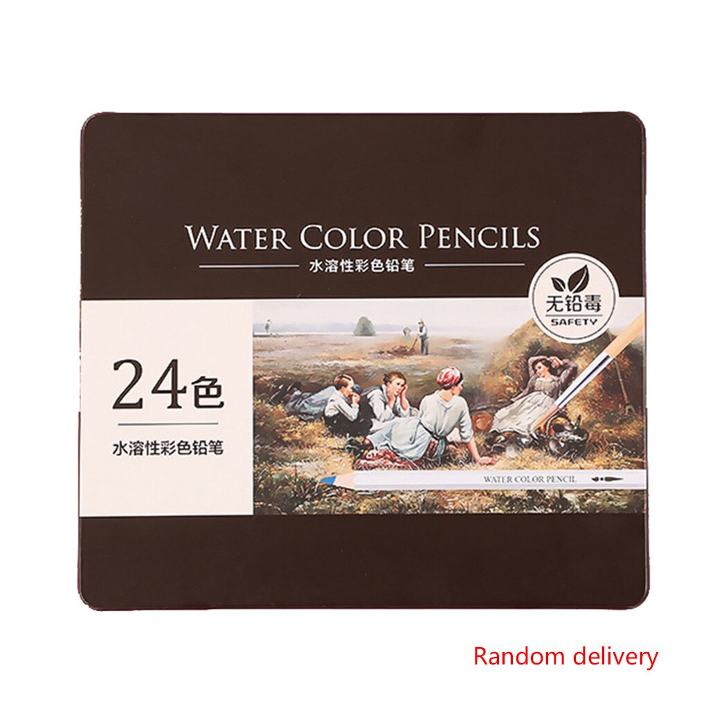 24/36/48 Kleuren Aquarel Potloden Set Tekening Pen... – Grandado