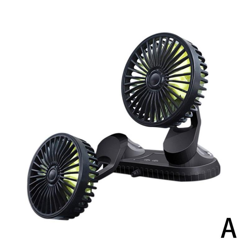 12V-24V USB Car Fan For Dashboard Air Circulation ... – Grandado