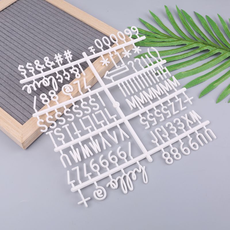 4Pcs/Set Characters For Felt Letter Board Numbers ... – Grandado