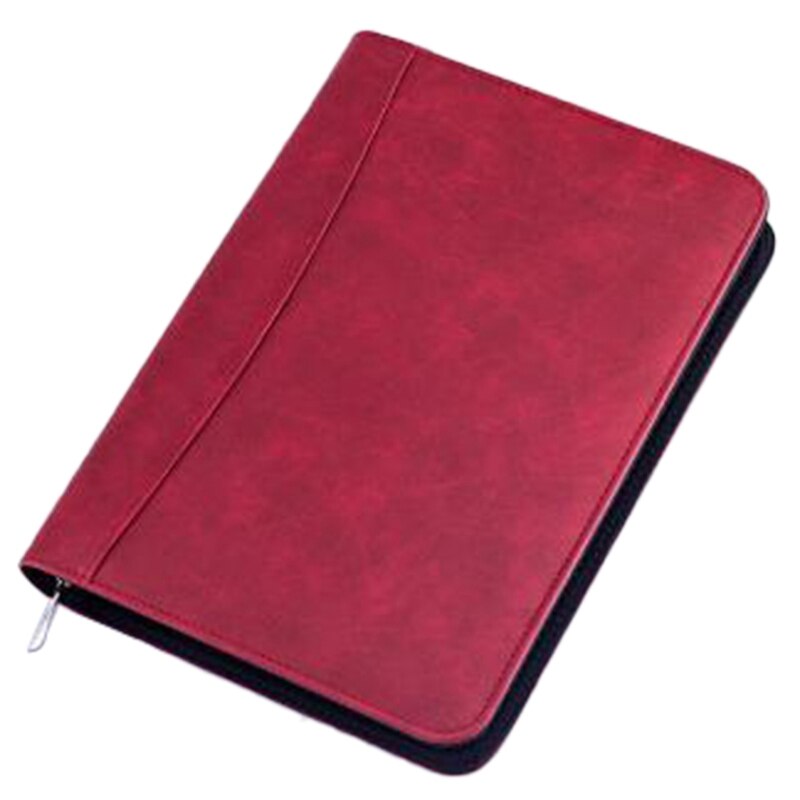 A5 Padfolio with Calculator Zipper Binder Notebook... – Grandado