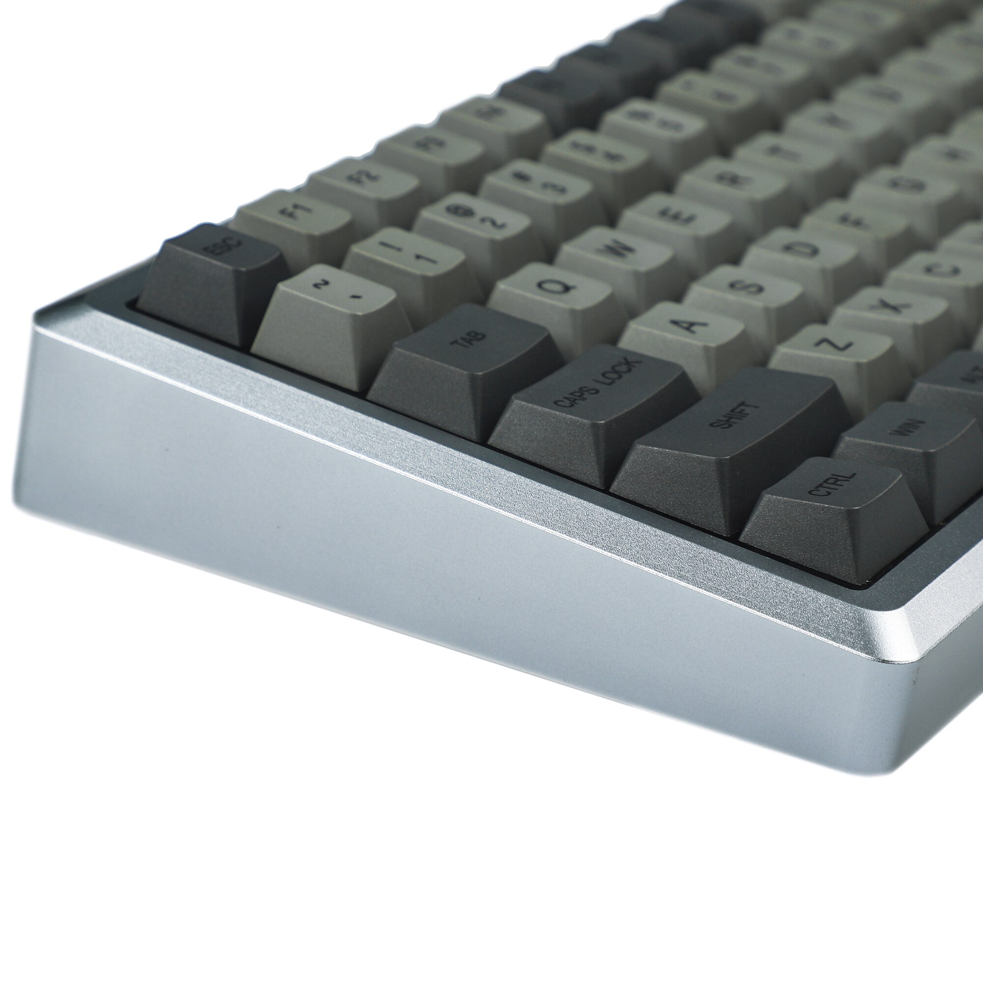 138 Black Gray Keycaps Cherry Profile Dye Sub Thic... – Grandado