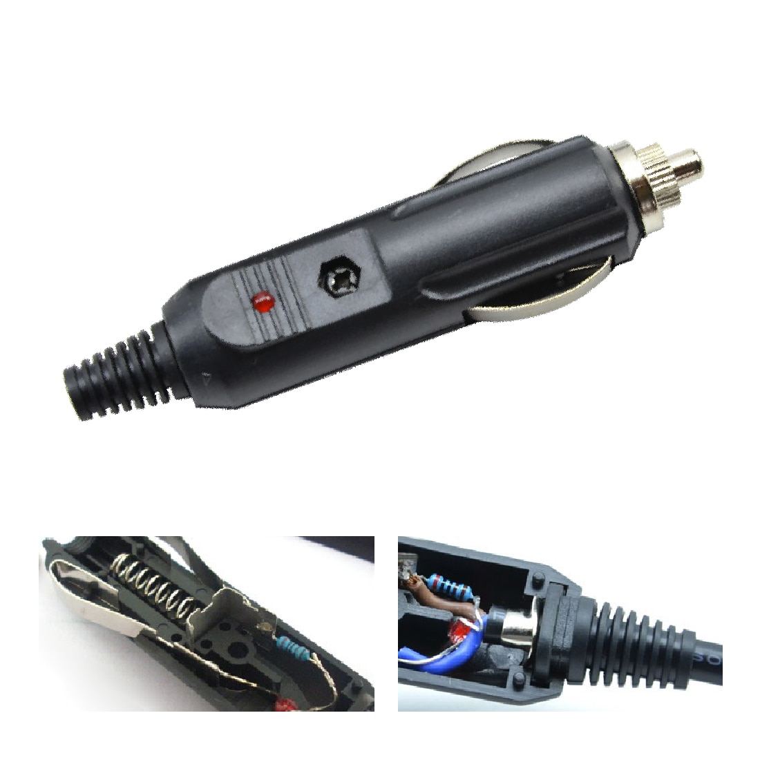 Dewtreetali 12V 24V 10A Car Accessory Male Cigaret... – Vicedeal