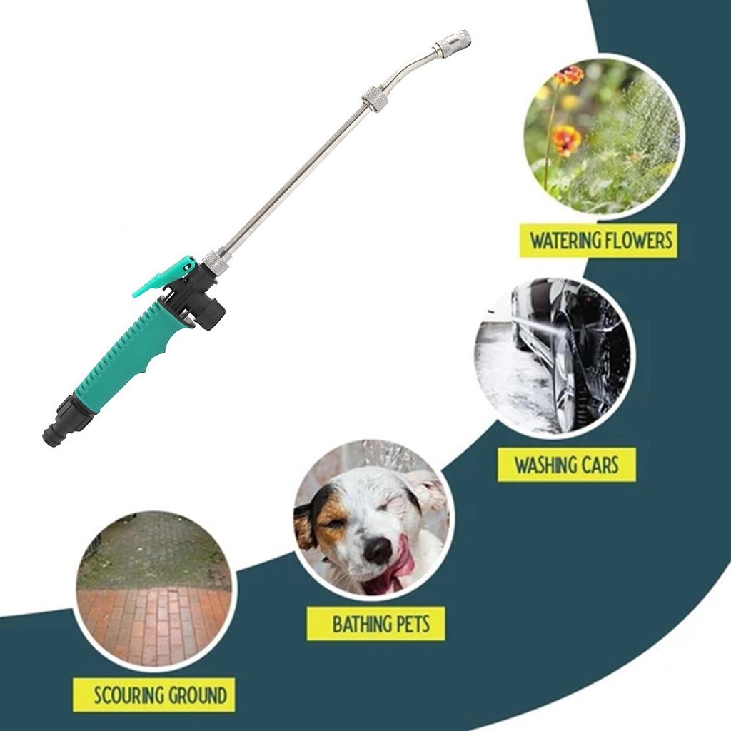 Dual High-Pressure Washer Nozzle Washing Water Pow... – Vicedeal