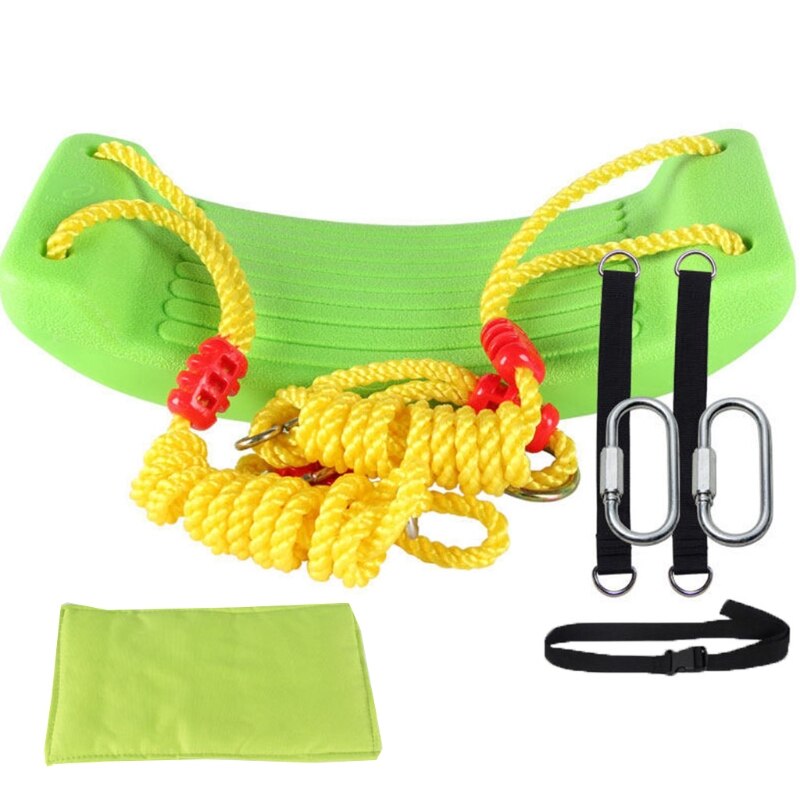 8 Ring Buckle Swing Set Outdoor Play Game Set Trai... – Grandado