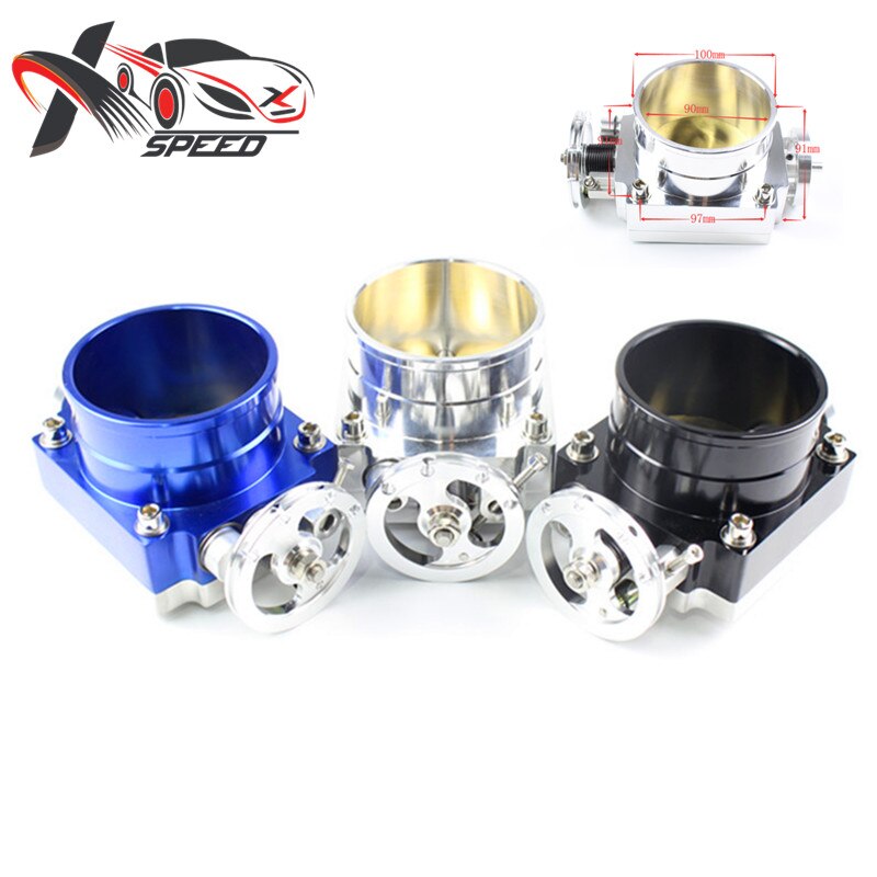 Universal 90mm Throttle Body VQ35 Aluminum High Pe... – Grandado