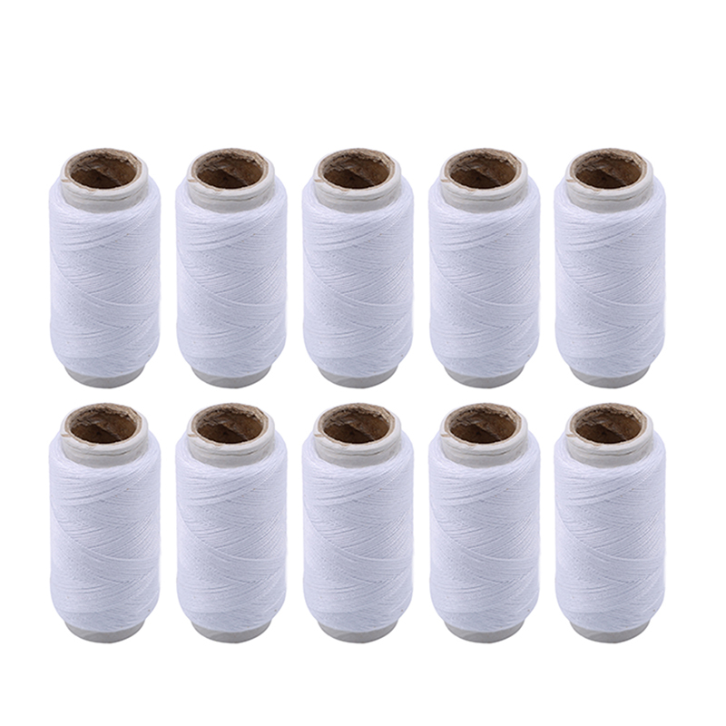10pcs/ Pack White Polyester Sewing Thread Strong A... – Vicedeal