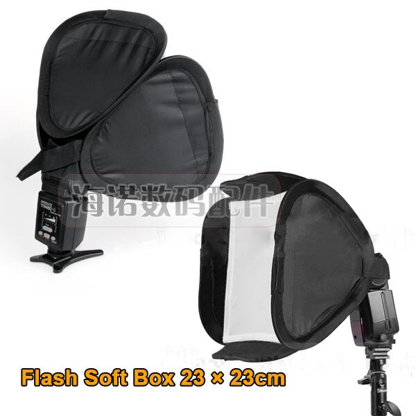 2 stks 23*23 set-top draagbare flash softbox diffu... – Vicedeal
