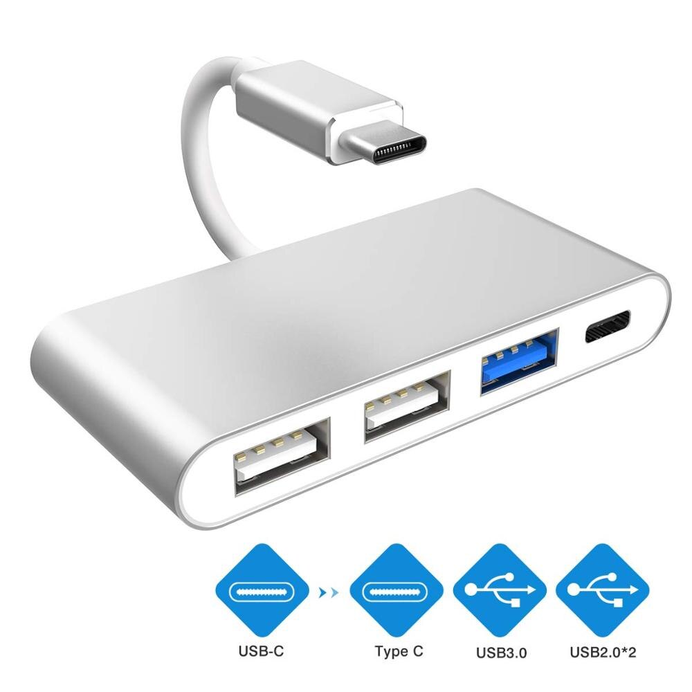 Type C Hub with USB3.0 Double USB2.0 USB C Female ... – Vicedeal
